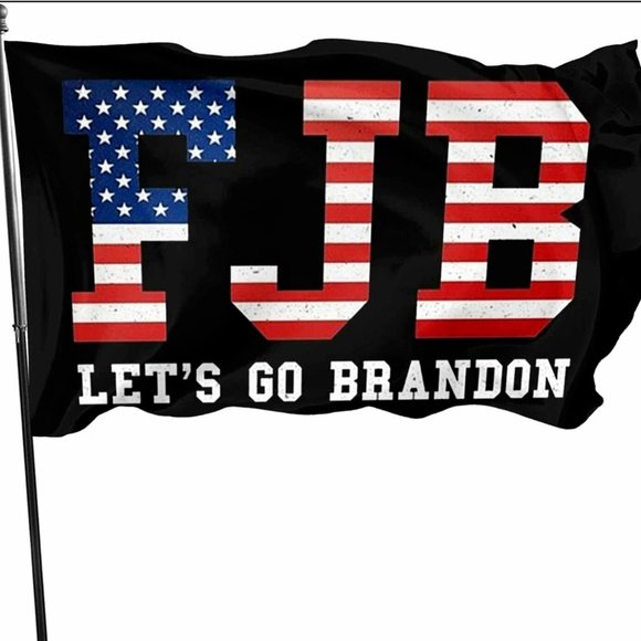 Art | Fjb 3x5ft Flag Lets Go Brandon Joe Biden Republican Trump 224 Man ...